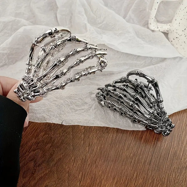 Hand Shaped Hair Clips - Just Love Skulls